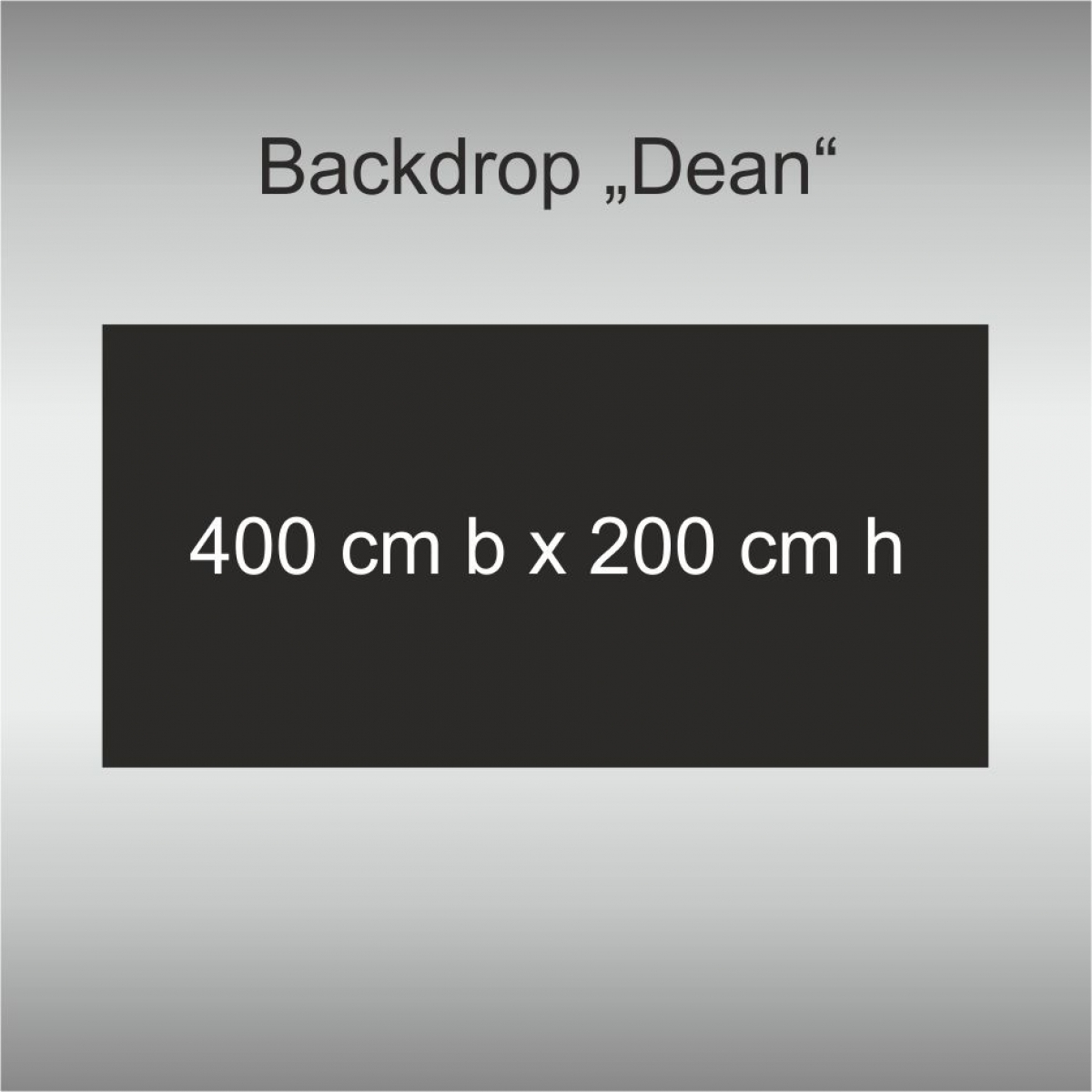 BACKDROP Dean (400 cm x 200 cm) | Produkte für Musiker/innen DROPPER ...